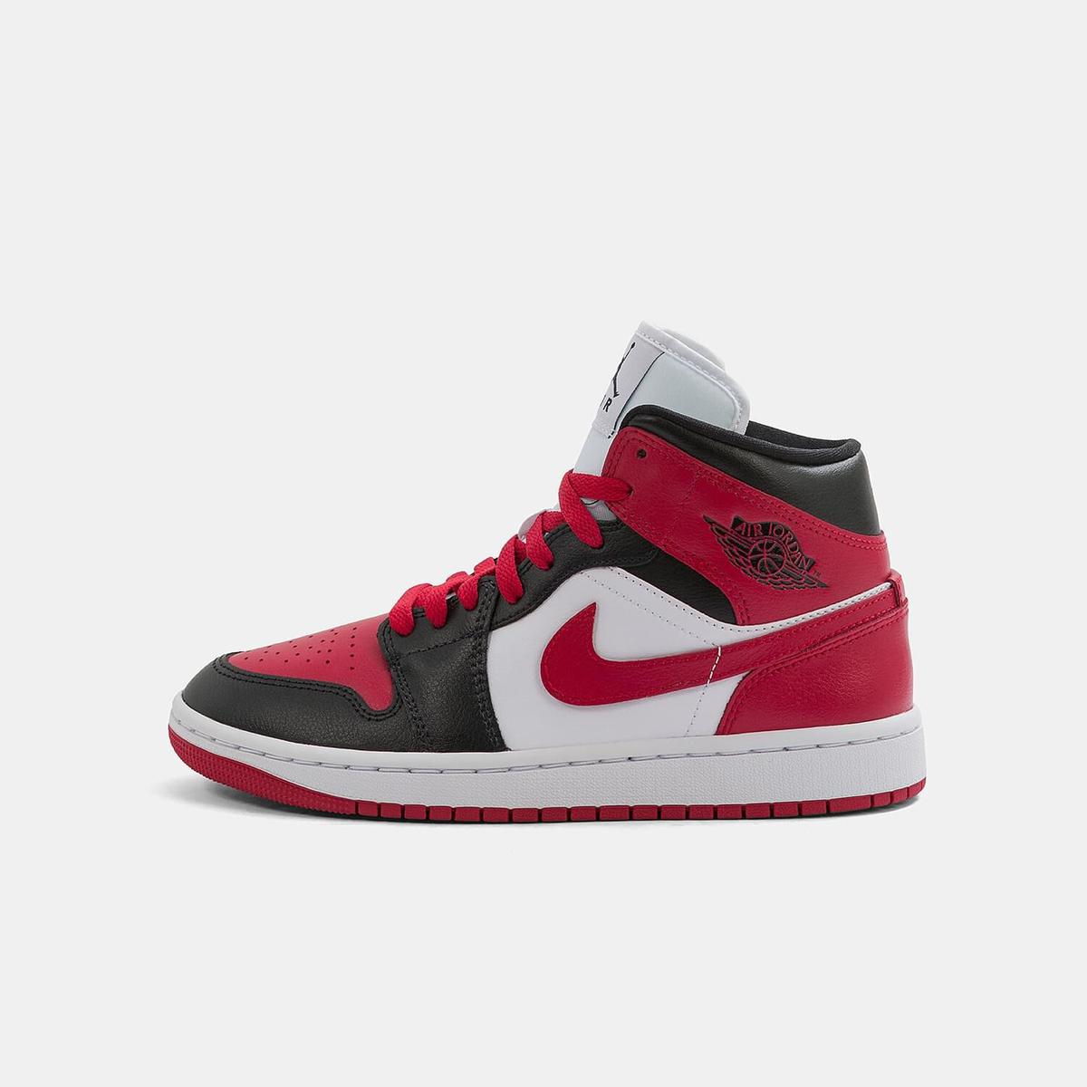 Air Jordan 1 Mid Alternate Bred Toe (w) | ICR | Online მაღაზია